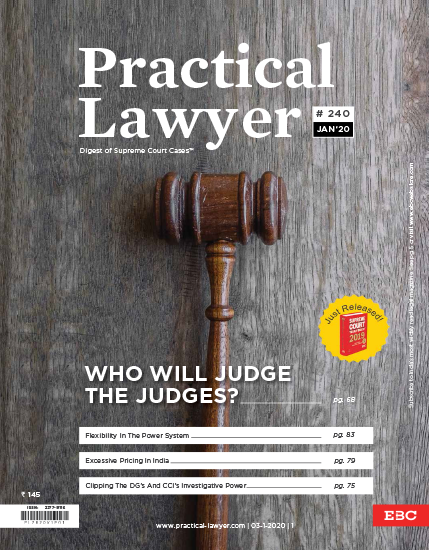 Practical Lawyer: Who Will Judge The Judges?